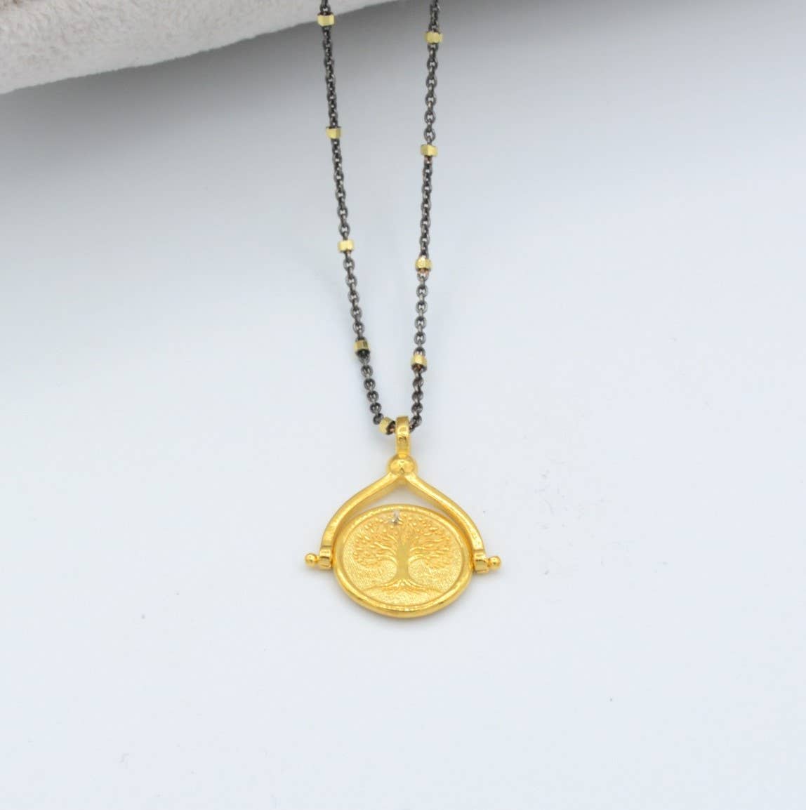 Two-Tone Tree of Life Pendant Necklace – Starfish Boulder